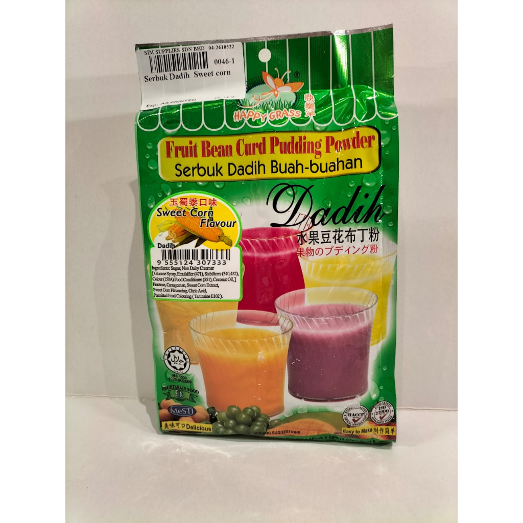 Happy Grass Fruit Bean Curd Pudding Powder/Dadih/Serbuk Dadih Buah ...