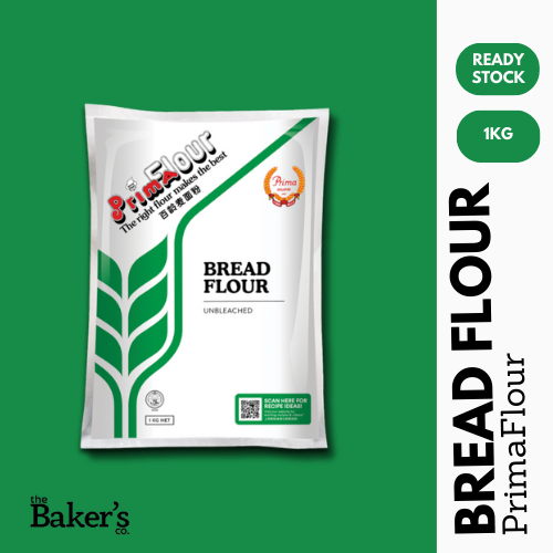PRIMA BREAD FLOUR | 1KG Original Pack | Shopee Malaysia