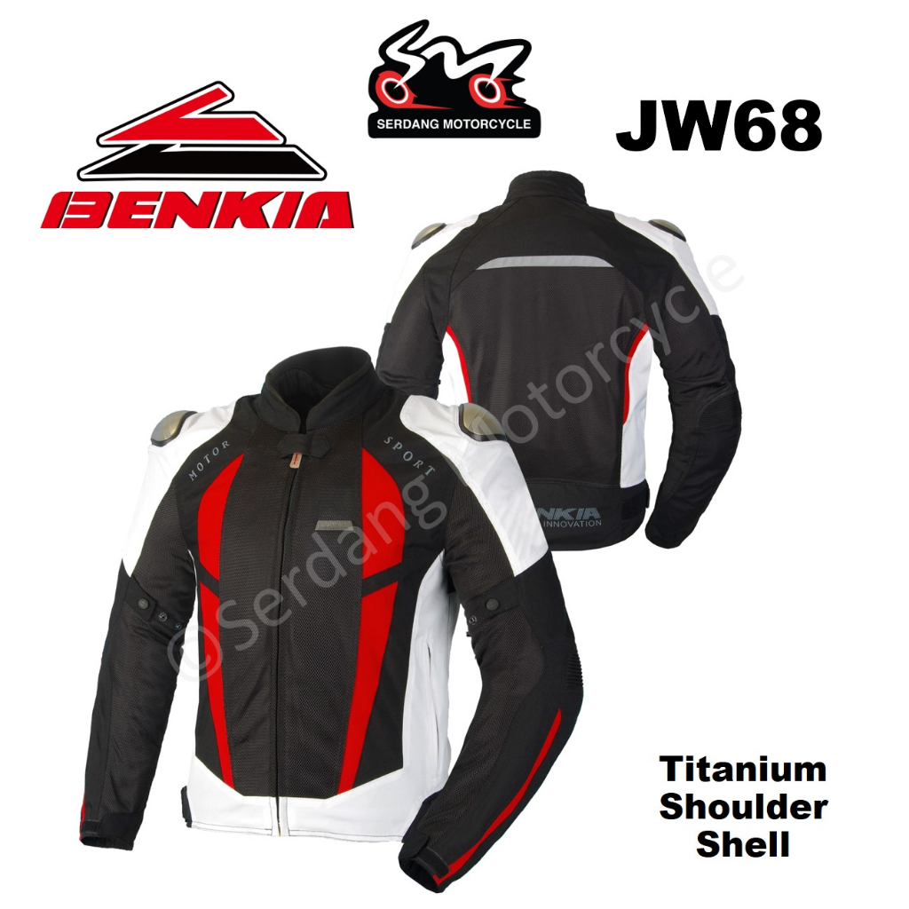 BENKIA JW68 Riding Jacket Motorcycle Jaket Rider Motosikal Motor Bike ...