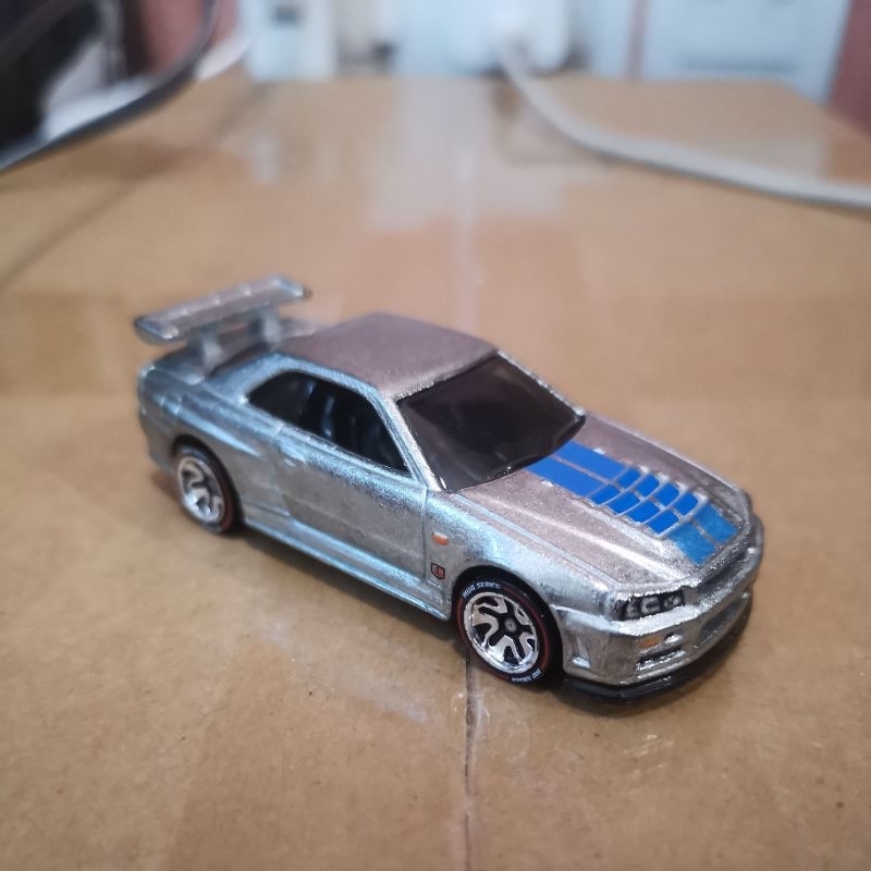 Hotwheels ID Nissan Skyline GT-R BNR34 R34 Custom Untempo (Fast ...