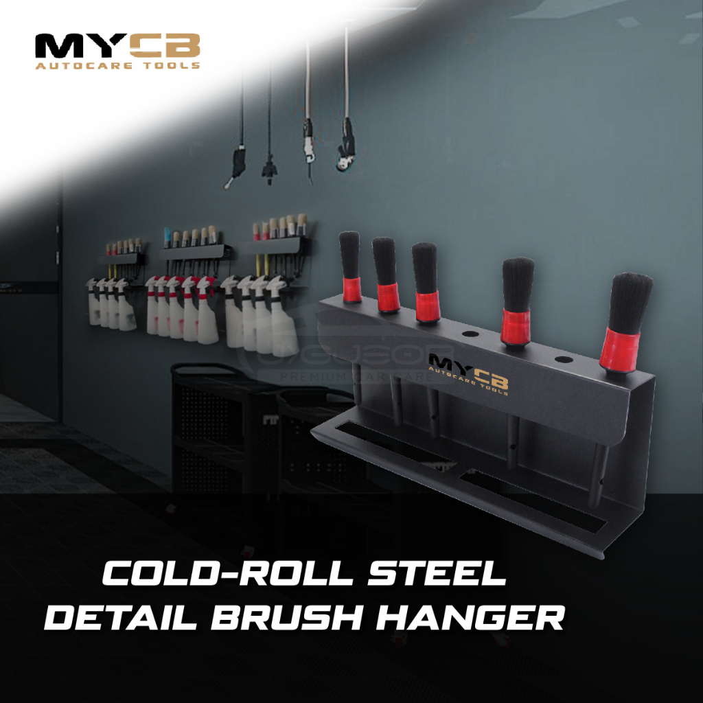 MYCB Cold-Roll Steel Detail Brush Hanger Multifunctional Holder Wall ...