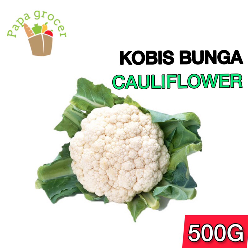 KOBIS BUNGA | CAULIFLOWER | 菜花 | 500G | 1KG | Shopee Malaysia