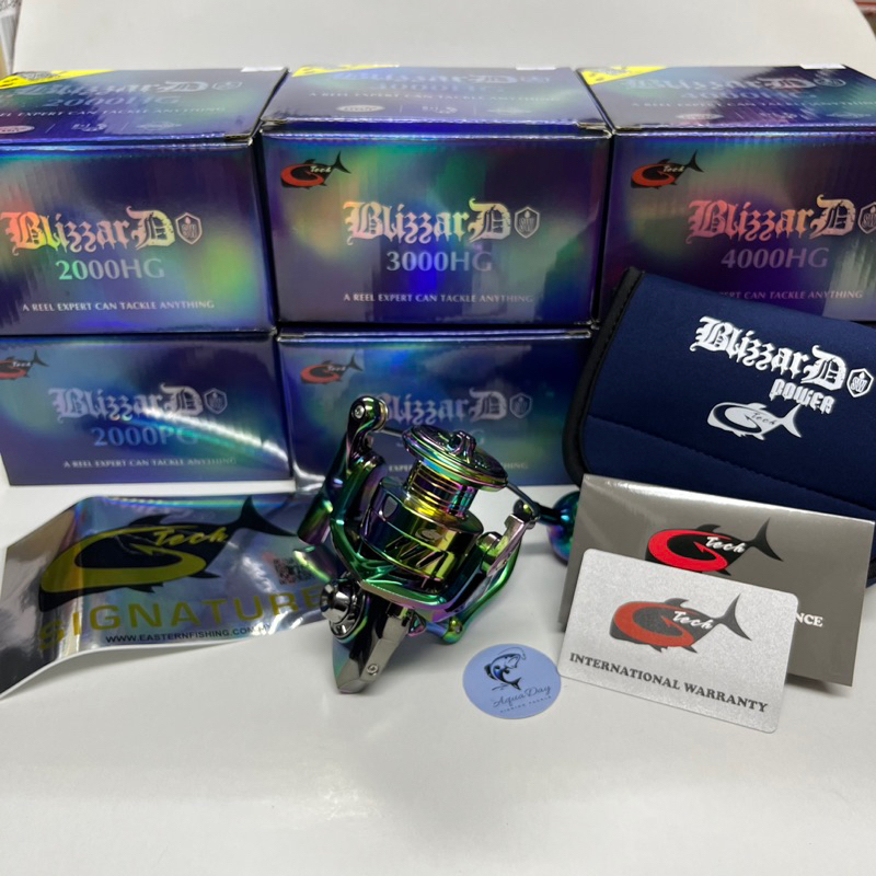 GTECH BLIZZARD SW SPINNING REEL | Shopee Malaysia
