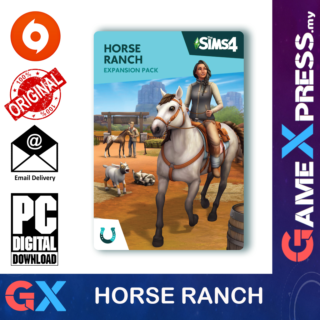 The Sims 4 Horse Ranch Expansion Pack PC / Mac Game Origin Platform ...