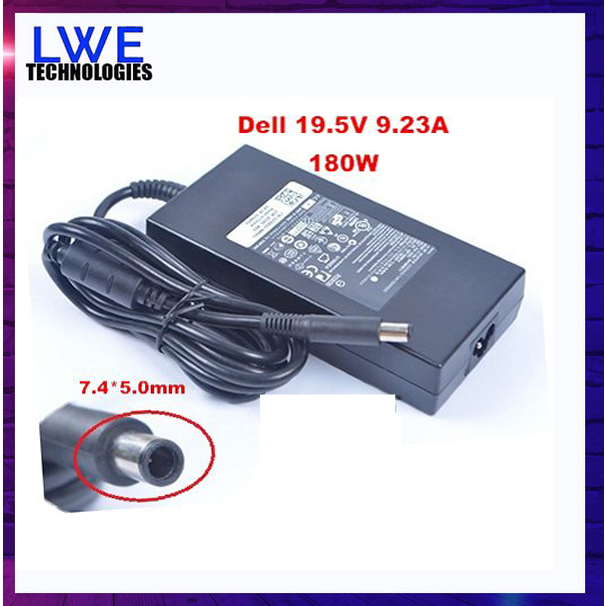 DELL 180W OEM ADAPTER 19.5V 9.23A 7.4*5.0 mm Laptop Adapter Charger | Shopee Malaysia
