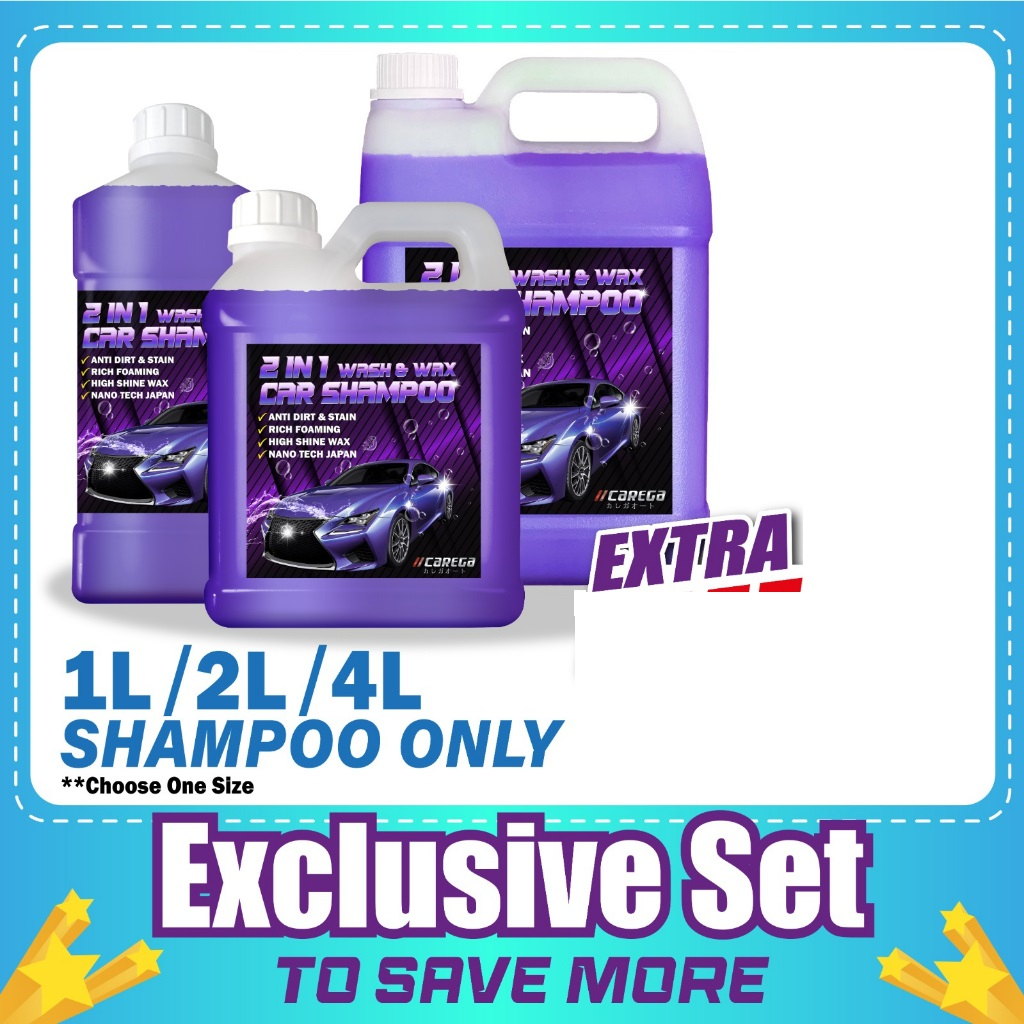 CAREGA Ultimate Nano Wash Car Wash Shampoo Nano Wash High Quality ...