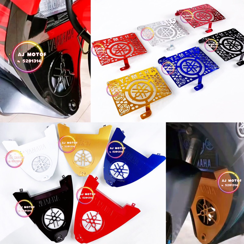 LC135 V2 V3 V4 V5 V6 V7 RADIATOR COOLANT NET ALLOY / ENGINE COVER ...