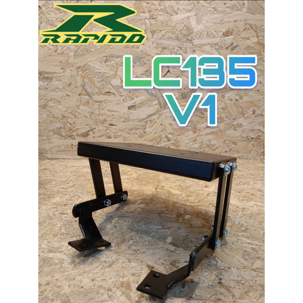 MONORACK RAPIDO ADJUSTABLE REAR RACK RAPIDO MONORACK YAMAHA LC135 V1 ...