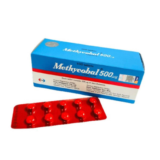Methycobal Tablets 500mcg Vitamin B12 (10 x 10's) | Shopee Malaysia