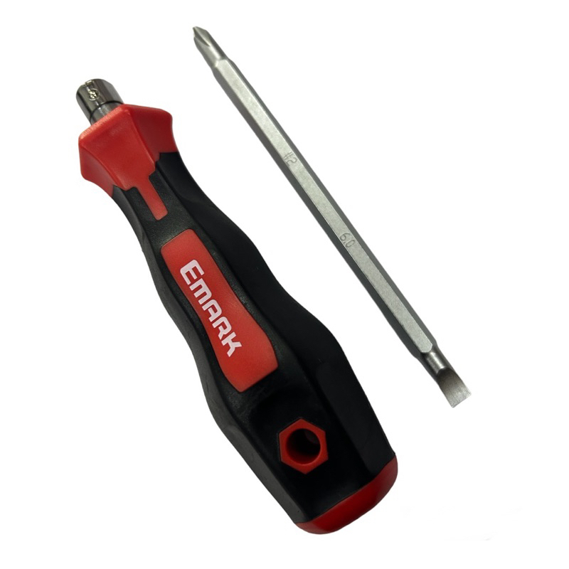 EMARK 2 WAY SCREWDRIVER 2 IN 1 SCREWDRIVER / PEMUTAR SKRU 2 HALA (MADE ...
