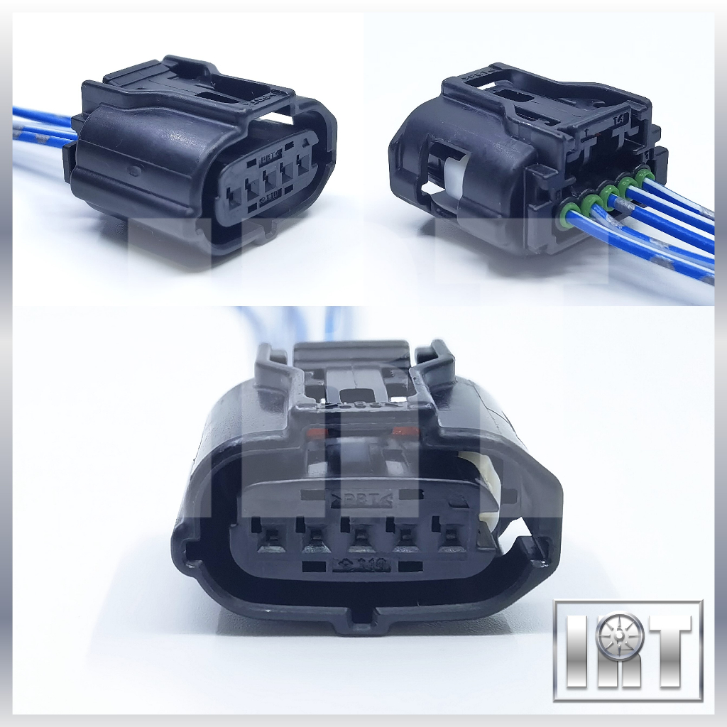 5 Pin Mass Air Flow Sensor Socket Isuzu D-Max 4JJ Toyota Lexus Camry ...