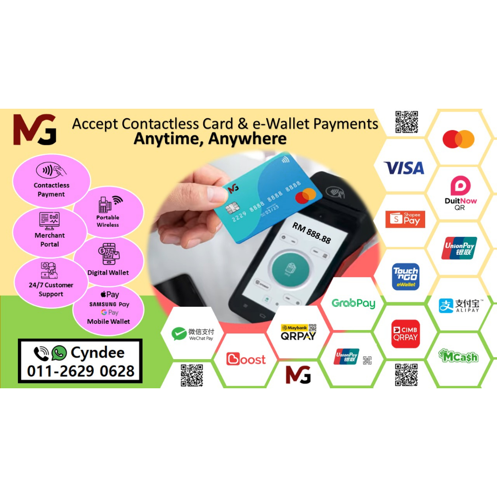 Smart Retail Payment Solution: Credit, Debit Card and e-Wallets Machine ...