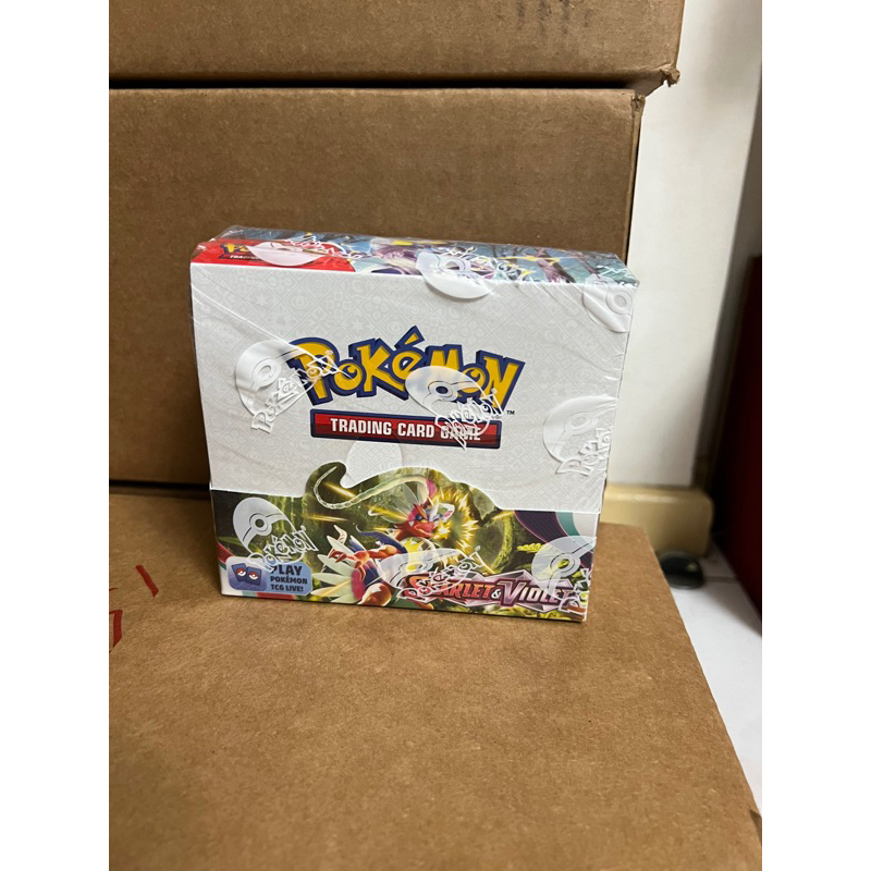 Pokemon TCG SV01 Scarlet Violet Base Set Booster Box (Sealed and New) | Shopee Malaysia