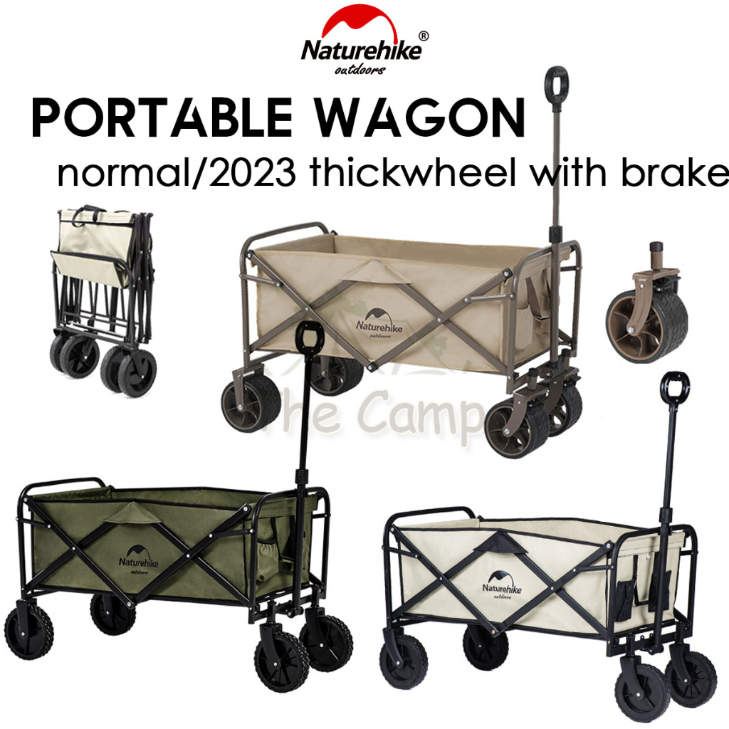 Naturehike Camping Portable Trolley Wagon 105L Litre Fast Easy Folding ...