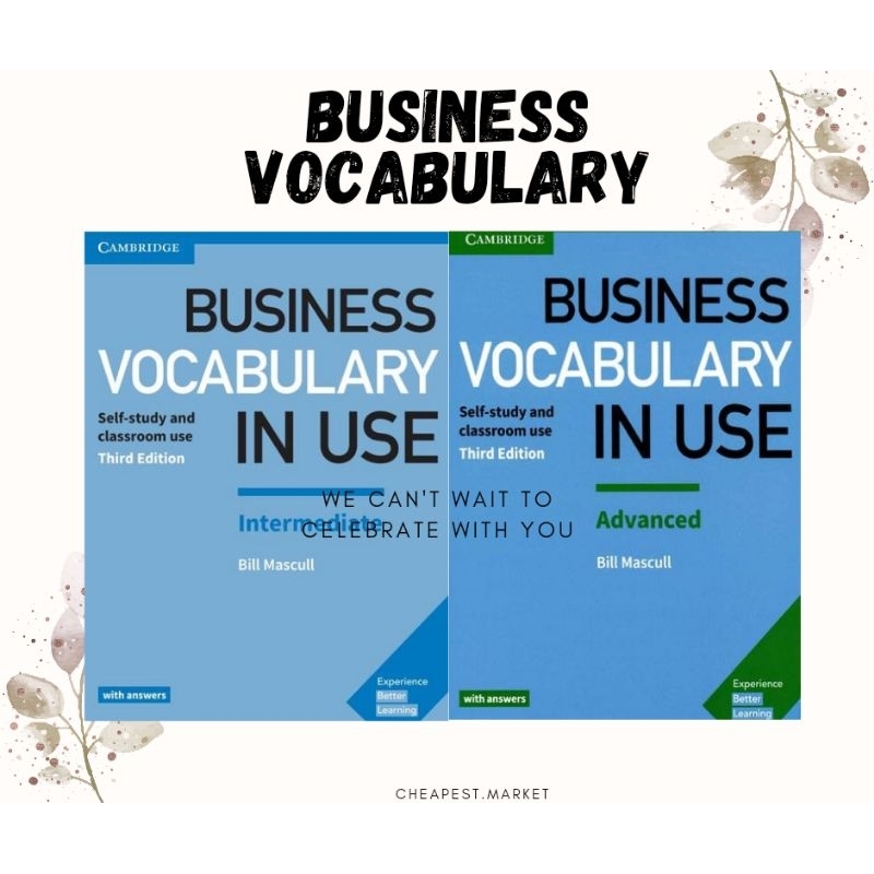 Business Vocabulary In Use Intermediate and Advanced PDF | Shopee Malaysia