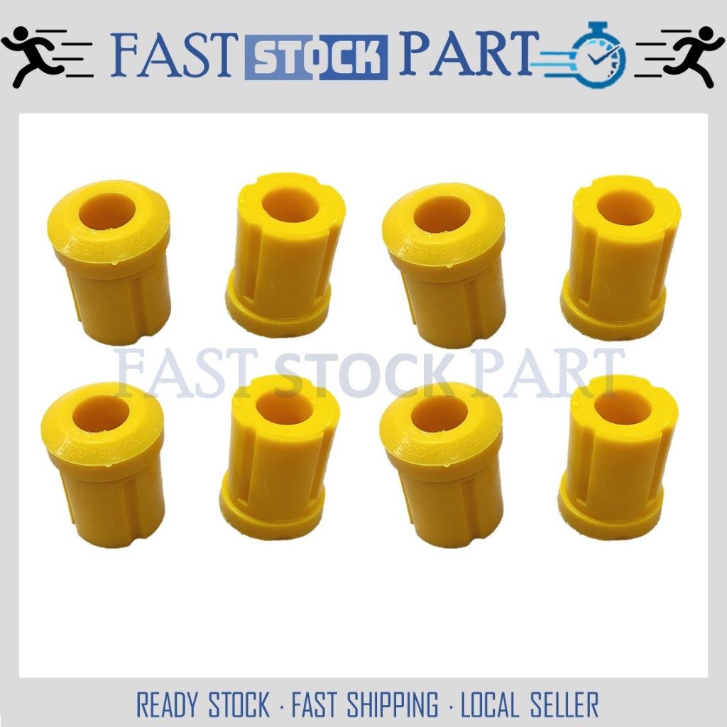 1SET 8PIECES !!! REAR SPRING BUSH SILICONE -SMALL 55046-G2500 X8 NISSAN ...