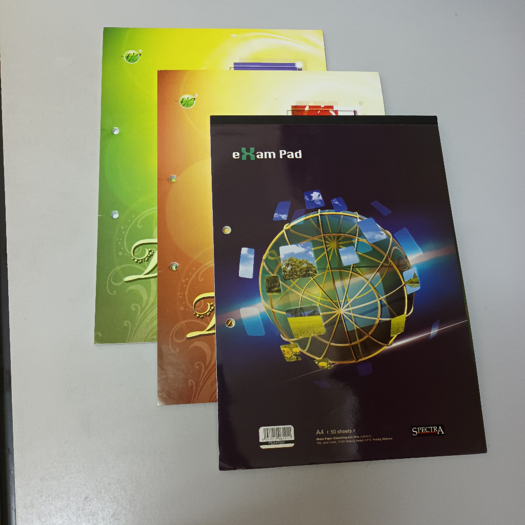 A4 Exam Pad Test Pad Examination Pad ( 50 Sheets ) Kertas Kajang A4 ...