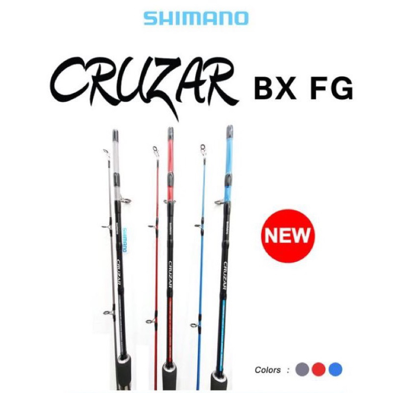 SHIMANO CRUZAR BX FG HOLLOW SPINNING FISHING ROD | Shopee Malaysia