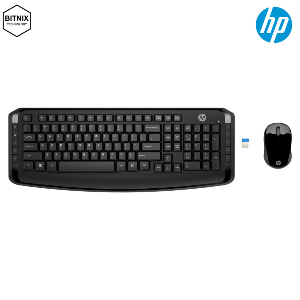 HP Wireless Keyboard and Mouse Combo 300 | Shopee Malaysia