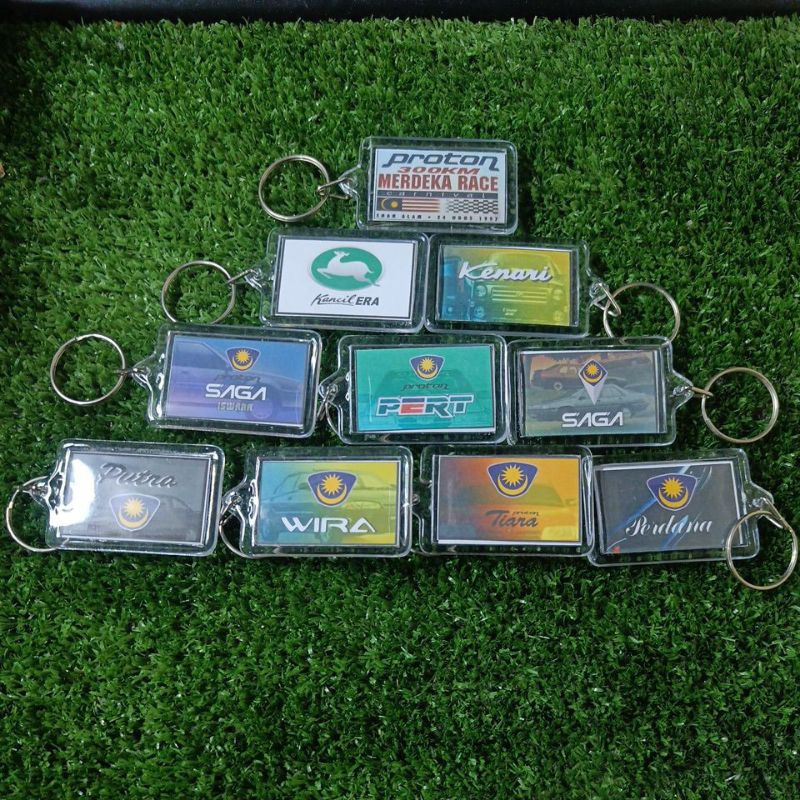 Proton & Perodua Fanmade Arcrylic Keychain | Shopee Malaysia