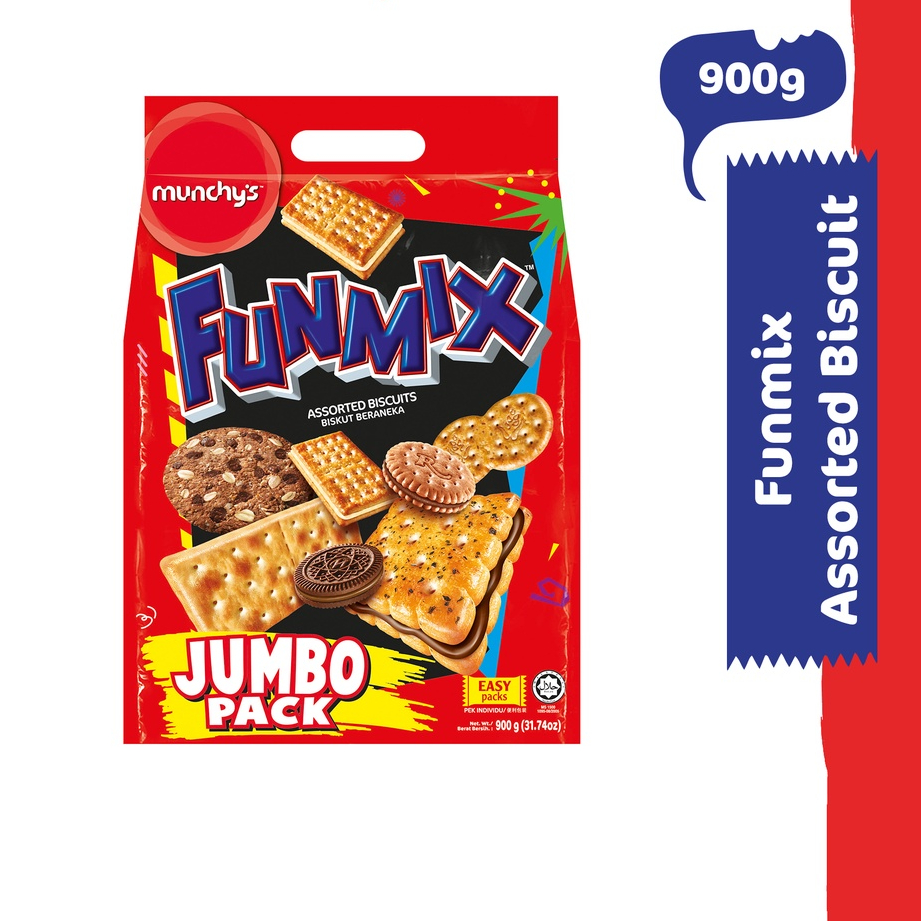 Munchy's Funmix Assorted Biscuit 900g | Shopee Malaysia