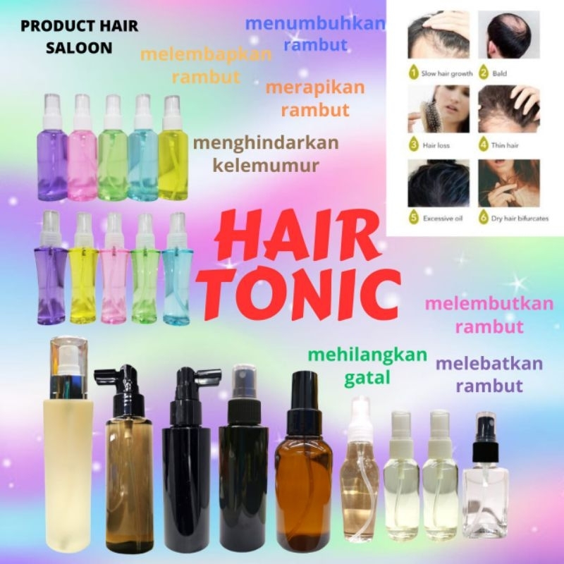 Pelebat Rambut 👍💯Hair Tonic 60ml/135ml(Masalah Kelemumur/Kulit Kepala ...