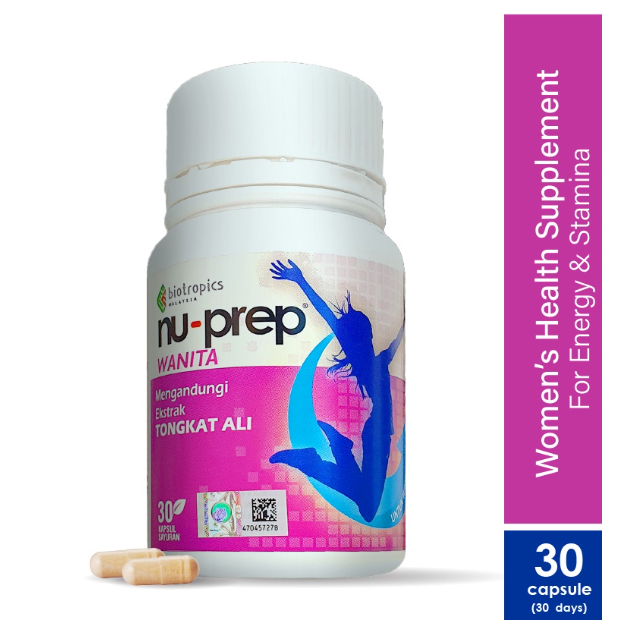 Biotropics NU-PREP WANITA (30 Capsule) - Women's Health Supplement ...