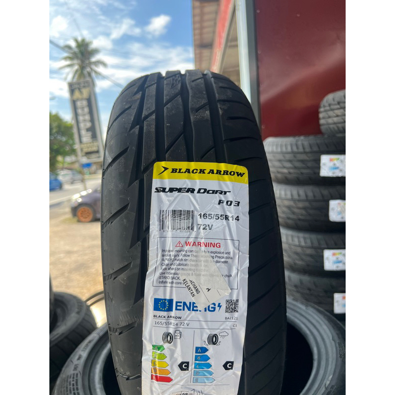 tayar baru black arrow bunga potanza 165 55 14 195 50 15 195 55 15 205 45 16 205 55 16 205 45 17 ...