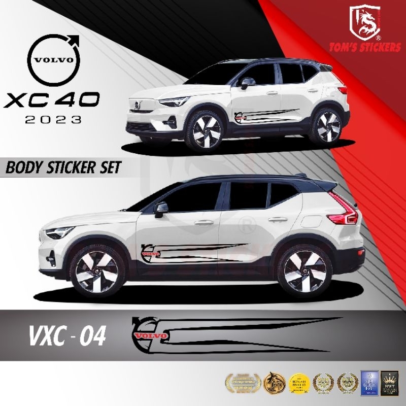 👍 VOLVO XC 40 CAR BODY STICKER SET VXC - 04 | Shopee Malaysia