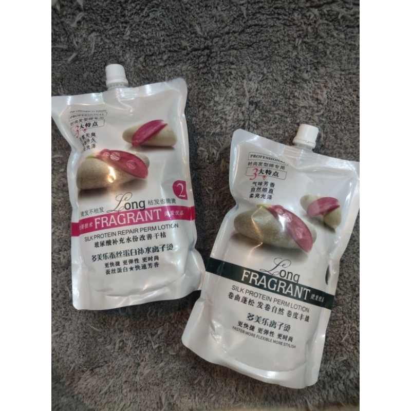 VIL Ubat lurus rambut straighten(1 set) ubat rebonding keratin ...