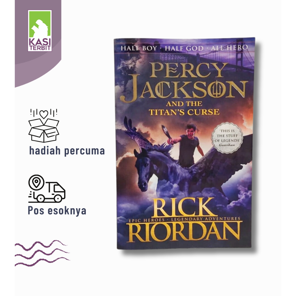 Percy Jackson and The Titans Curse - Rick Riordan - Fiksyen / Adventure ...