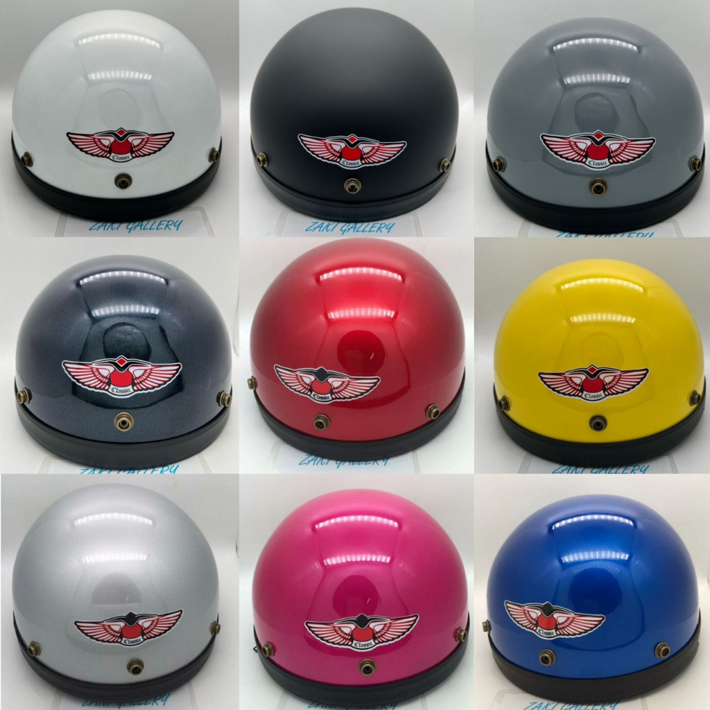 100% Original Helmet Separuh 1/2 Half Cut helmet setengah shoei helmet ...
