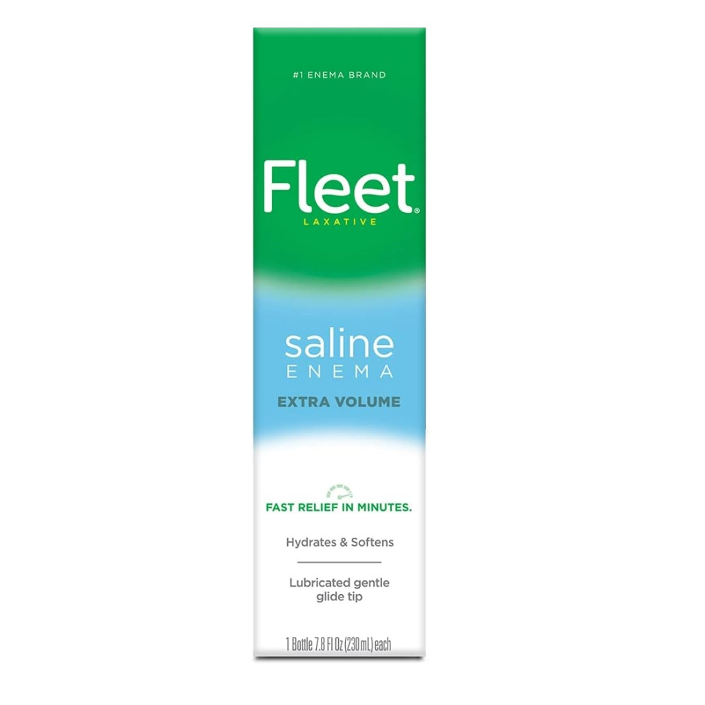 Fleet Enema Ready-to-Use Saline Laxative Constipation | Glycerin ...