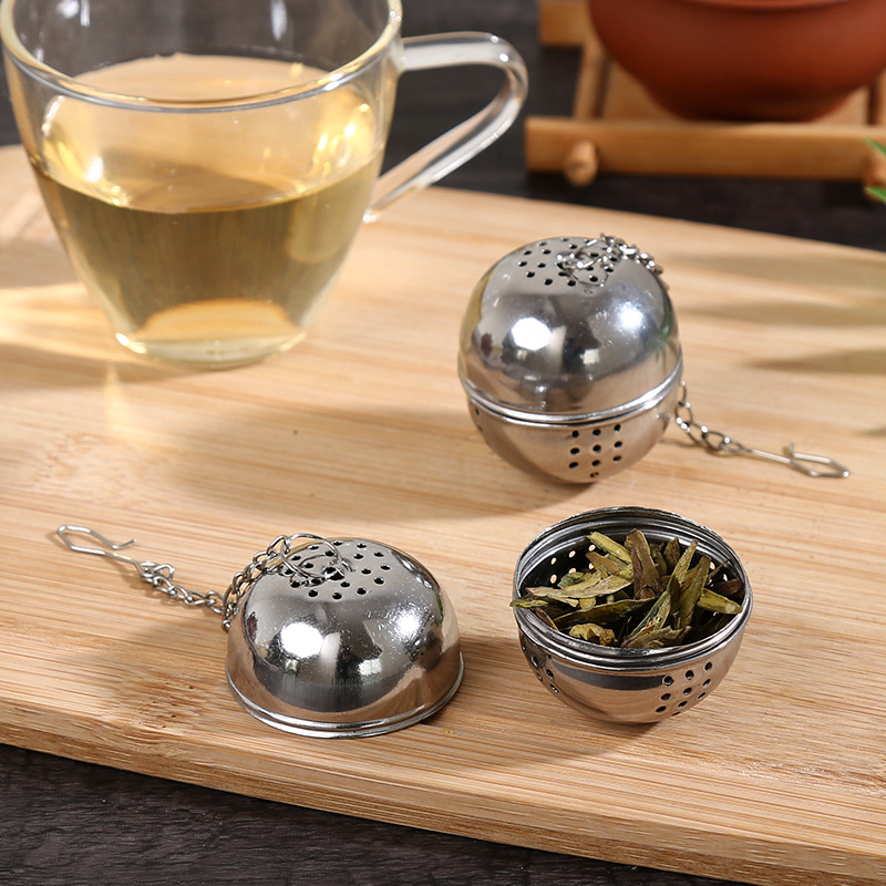 304 Stainless Steel Seasoning Ball Ultra Fine Tea Infuser for Making ...