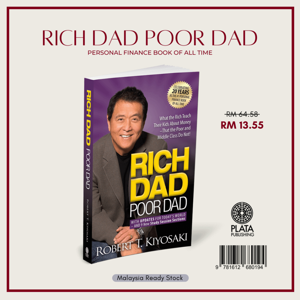 Rich Dad Poor Dad by Robert T. Kiyosaki Plata Publishing Paperback ...