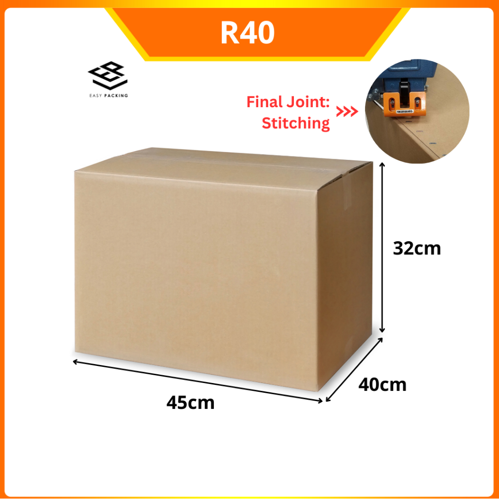 A Flute 5mm Carton Box Packing Box Packaging Box Kotak Big Box Besar ...