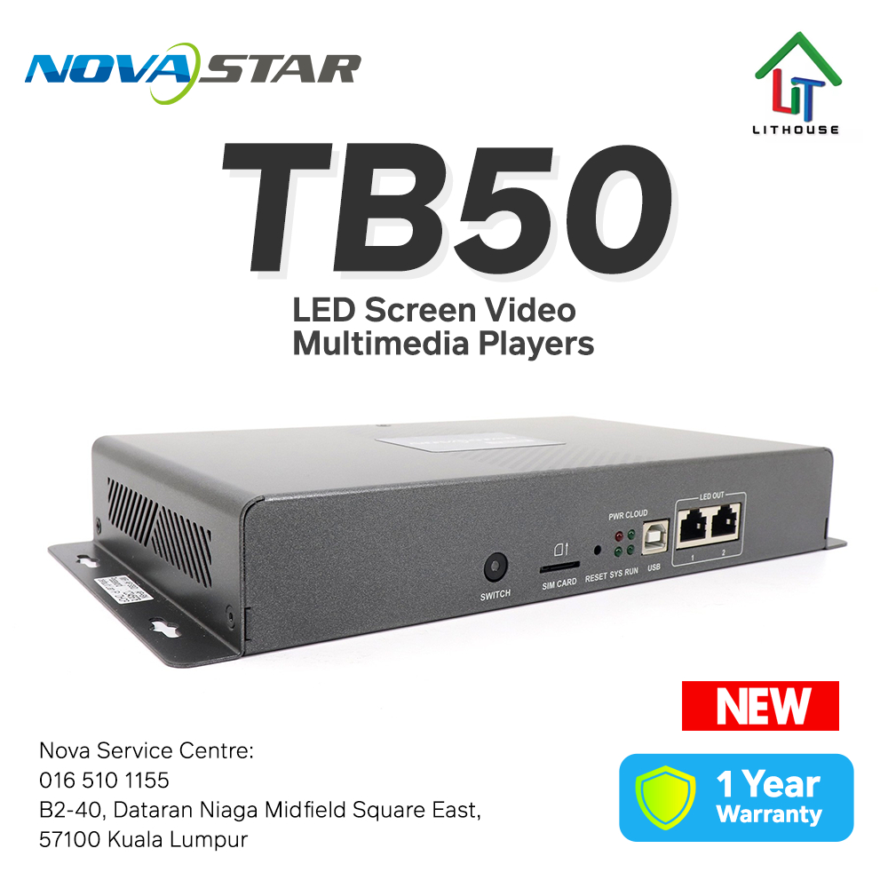 Novastar TB50 Multimedia Player | Shopee Malaysia