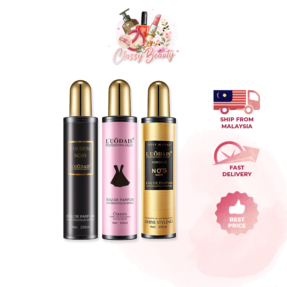 220ml Luodais Perfume Hair Viral Fragrance Mist 220ml Wangi Lembut ...