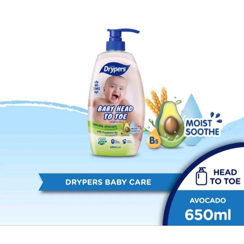 Drypers Baby Care Pinkfong Limited Edition Head to Toe Shampoo/ Bath ...
