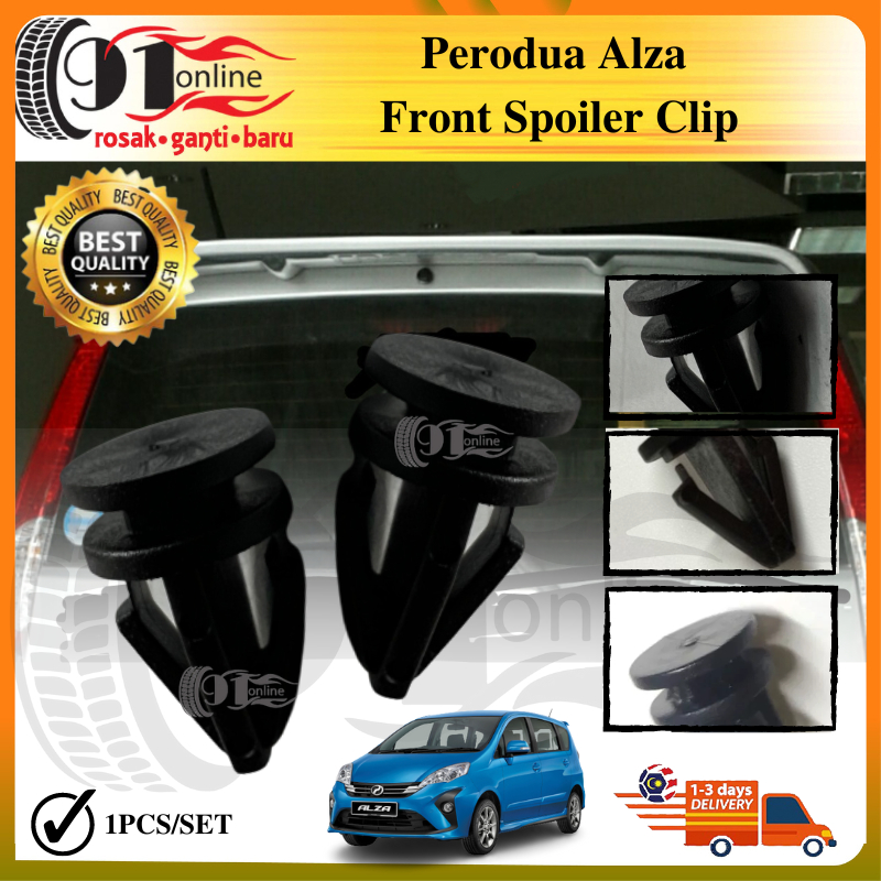 Perodua Alza Front Spoiler Clip - 1 PC | Shopee Malaysia