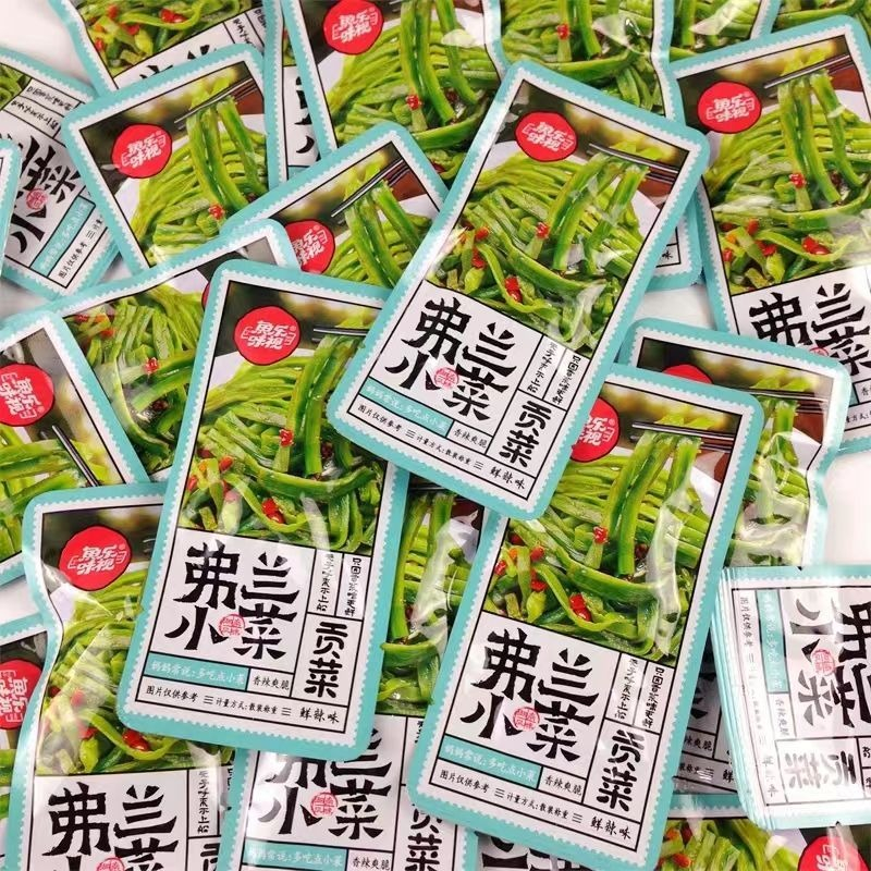 鱼乐味视 弗兰小菜（贡菜 / 黄瓜）YULEWEISHI Fran side dish (gong vegetable / cucumber ...