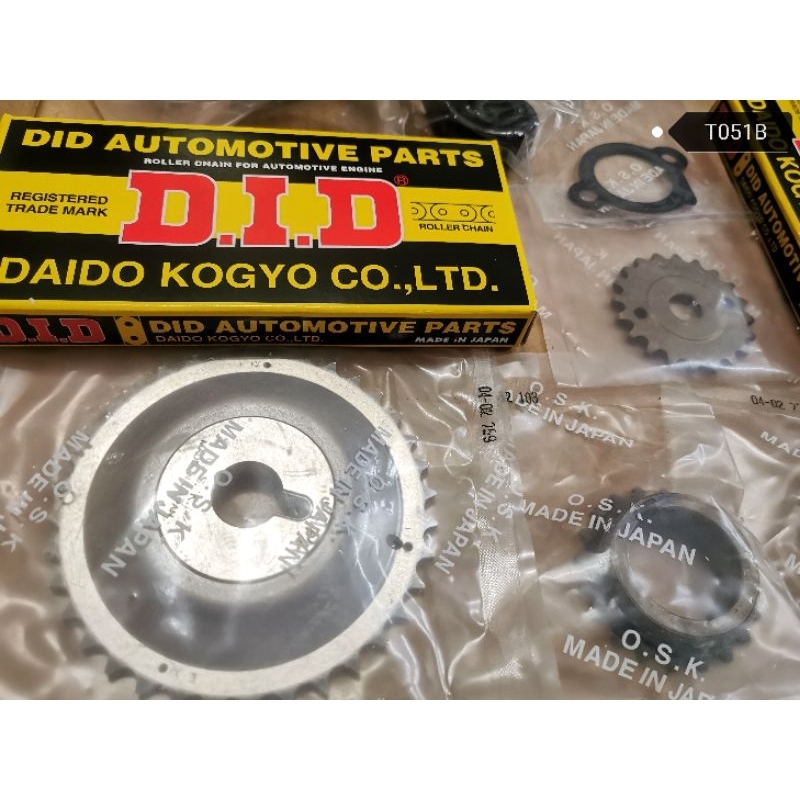 100% Made In Japan O.S.K. Timing Chain Kit Set Toyota Estima ACR30 ...