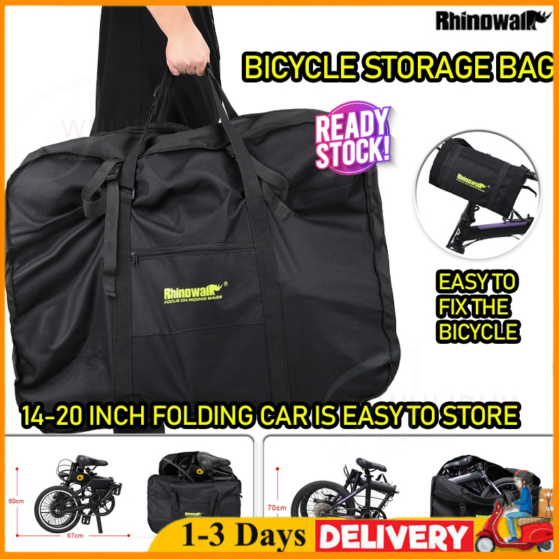 🔥 Rhinowalk Folding Bike Carry Bag Portable Bicycle Carry Bag Cycling ...
