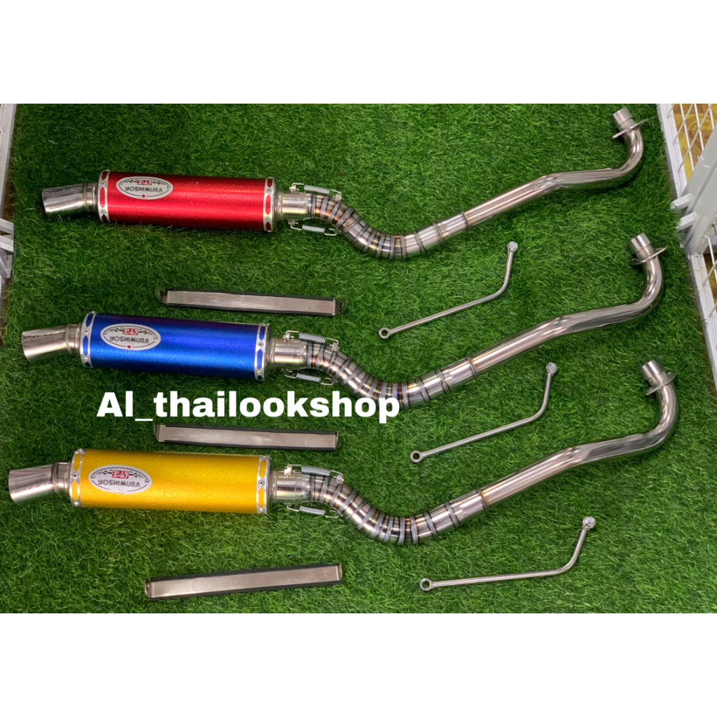 🔥EKZOS OPEN/CHAMBER WAVE 125 YOSHIMURA 28mm THAILAND THAILOOK READY ...