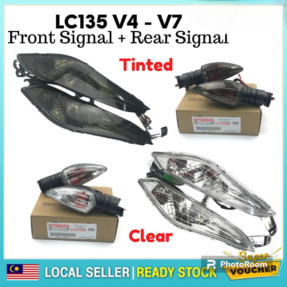 YAMAHA LC135 V4 V5 V6 V7 LC 135 FRONT SIGNAL LAMP REAR SIGNAL LAMPU DEPAN BELAKANG SET LED SMOKE ...