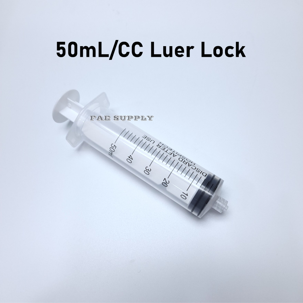 Syringe Picagari Luer Lock Luer slip MDA 1/3/5/10/20/50 mL/CC | Shopee Malaysia