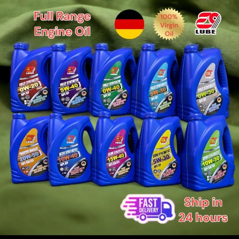 Full Range of E9 Germany Technology Engine Oil 3L/4L Mineral oil / Semi ...