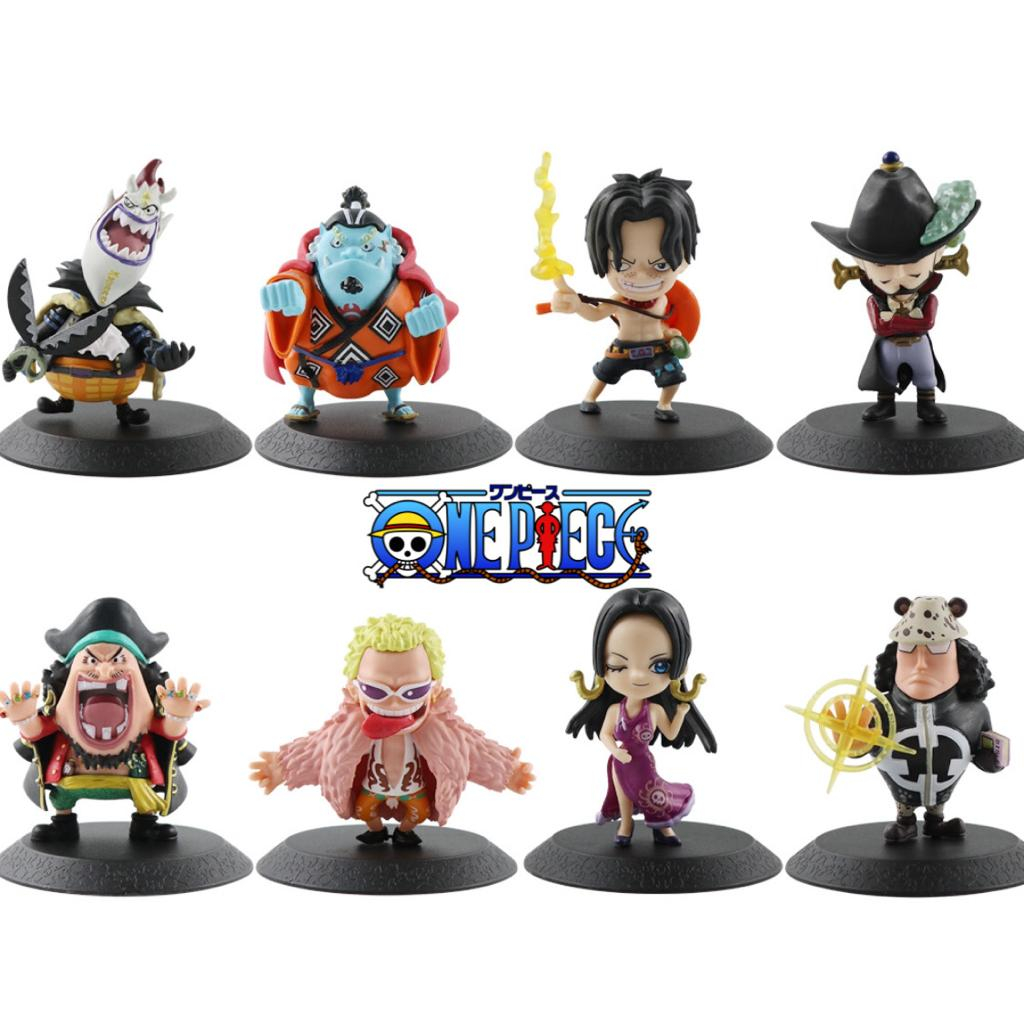 One Piece Jinbe Ace Mihawk Doflamingo Boa Hancock Kuma Blackbeard Gecko ...