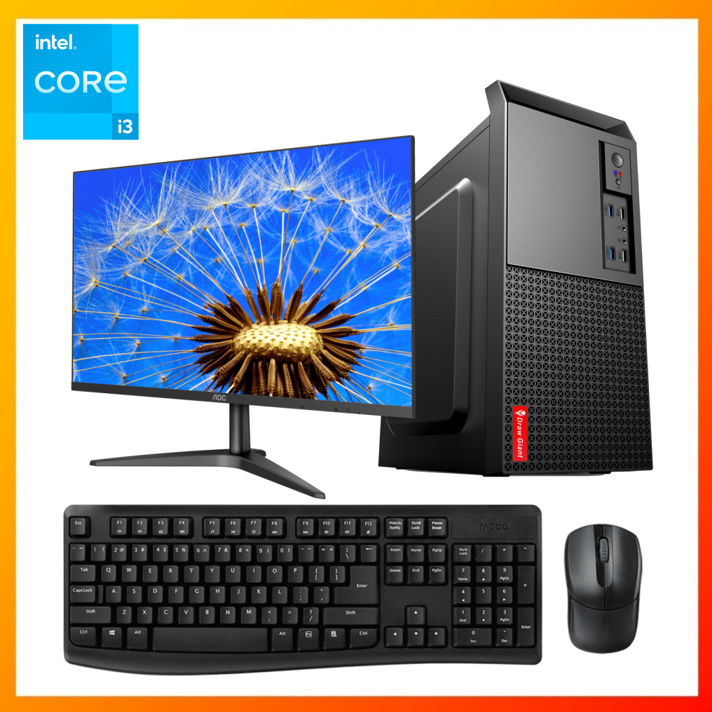 🌟FULL SET PC🌟Desktop Komputer / Desktop Pc / Office Desktop Computer ...