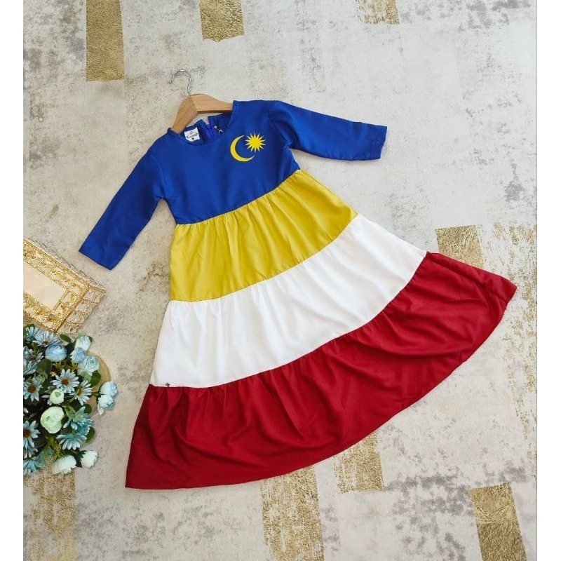 DRESS LABUH BUDAK MERDEKA MALAYSIA | Shopee Malaysia